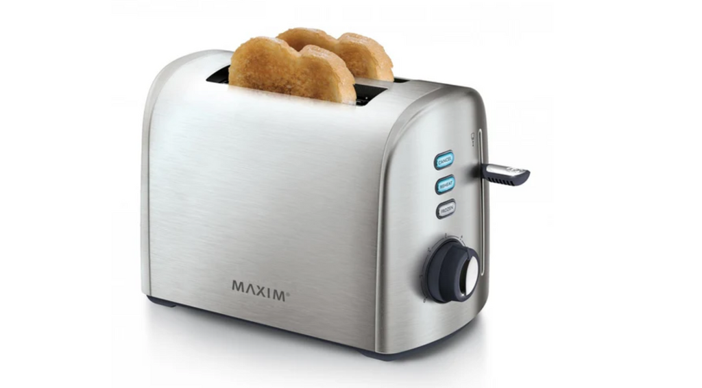 Maxim 2 Slice Automatic Stainless Steel Toaster – Mayalu Furniture ...